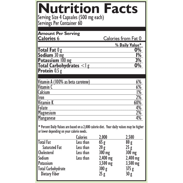 Hallelujah Diet BarleyMax® Capsules (大麥草汁丸裝- 30天供應) – VegiLife 生機會